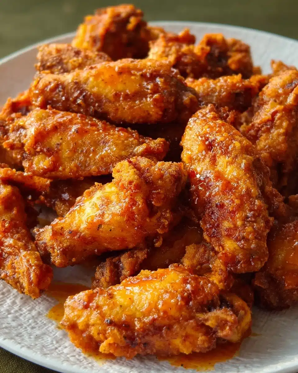 Restaurant-Style Buffalo Chicken Wings Recipe: Crispy & Fiery Wings