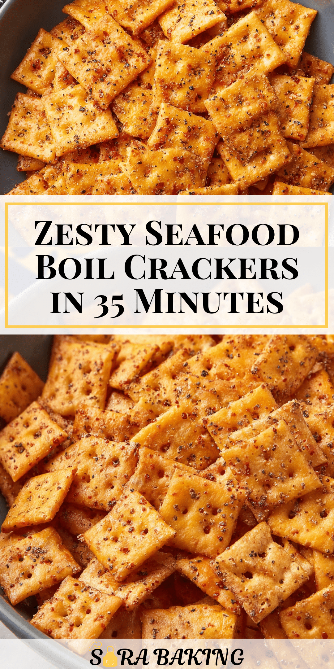 Seafood Boil Crackers: Zesty Snack Inspired by Southern Seafood Feasts