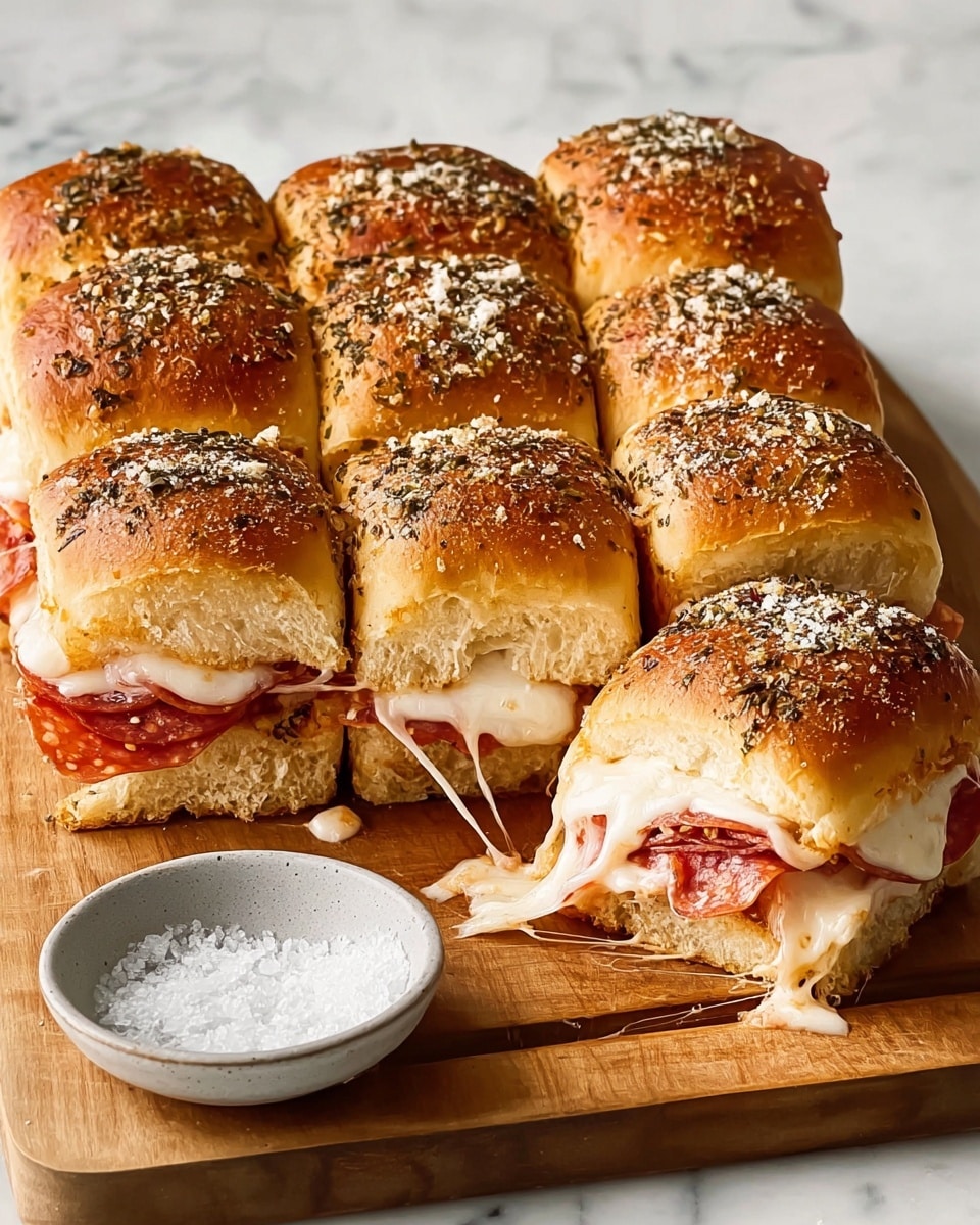 Pizza Sliders Recipe: Irresistibly cheesy handheld bites