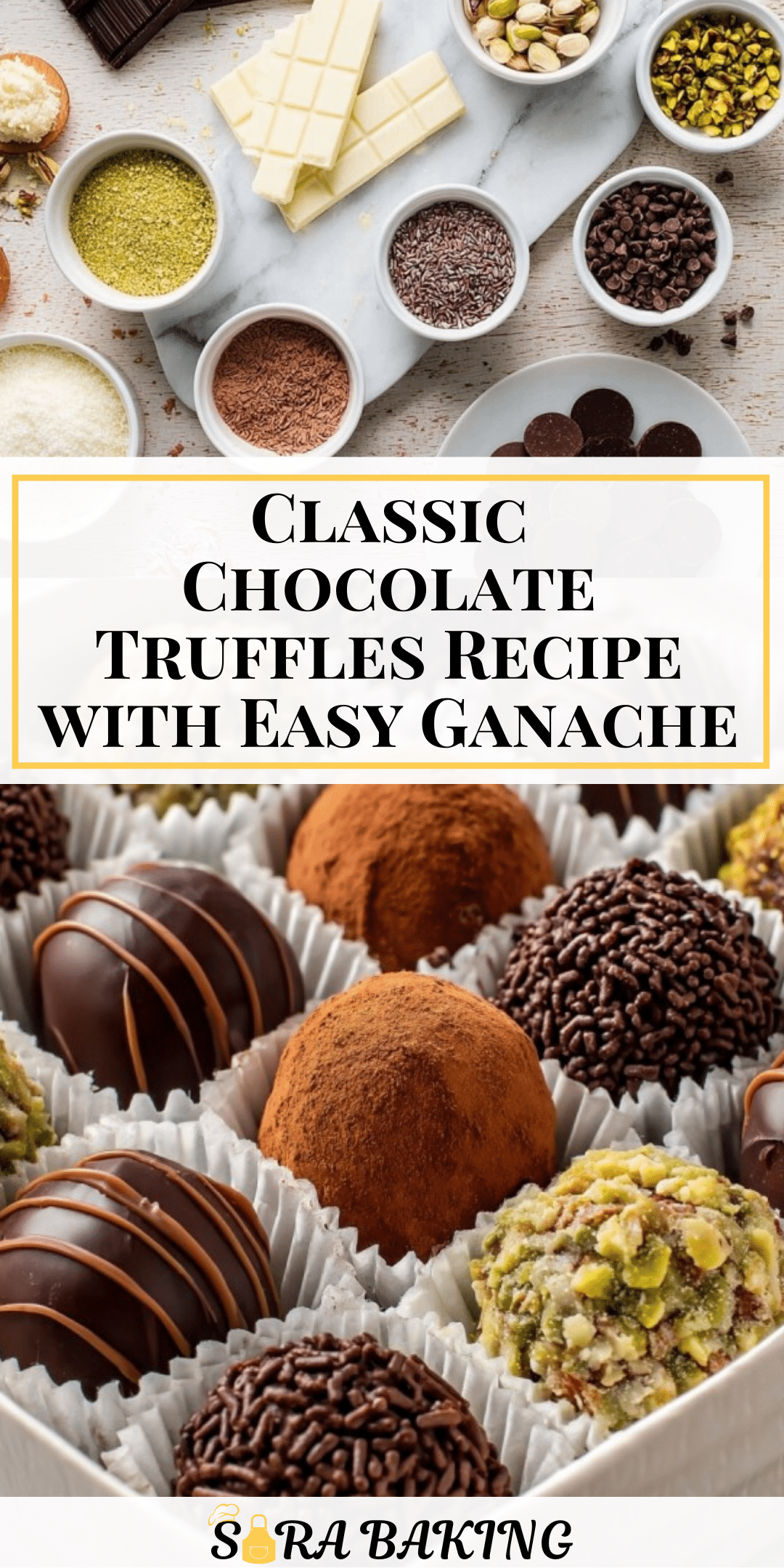 Decadent Chocolate Truffles: Velvet Ganache & Toppings