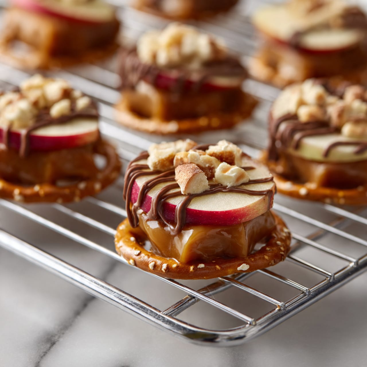 Caramel Apple Pretzel Bites – Irresistible Fall Snack