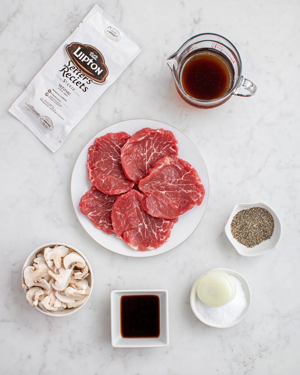 Slow Cooker Round Steak and Gravy - Comforting Beef Dinner