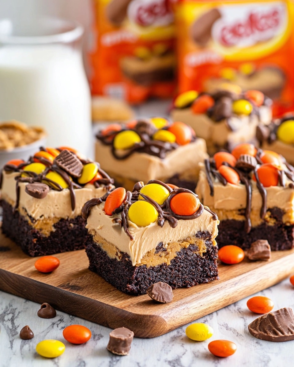 Reese's Peanut Butter Brownies: Decadent Chocolate & Peanut Butter Delight