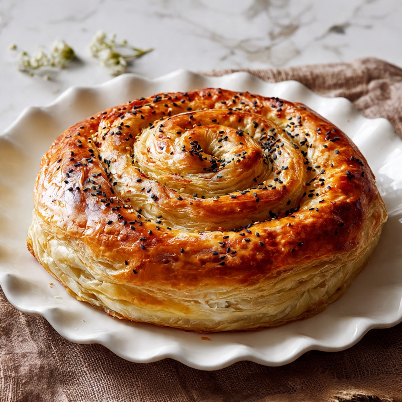 Phyllo Spanakopita Roll: Delicious Greek Spinach Wrap