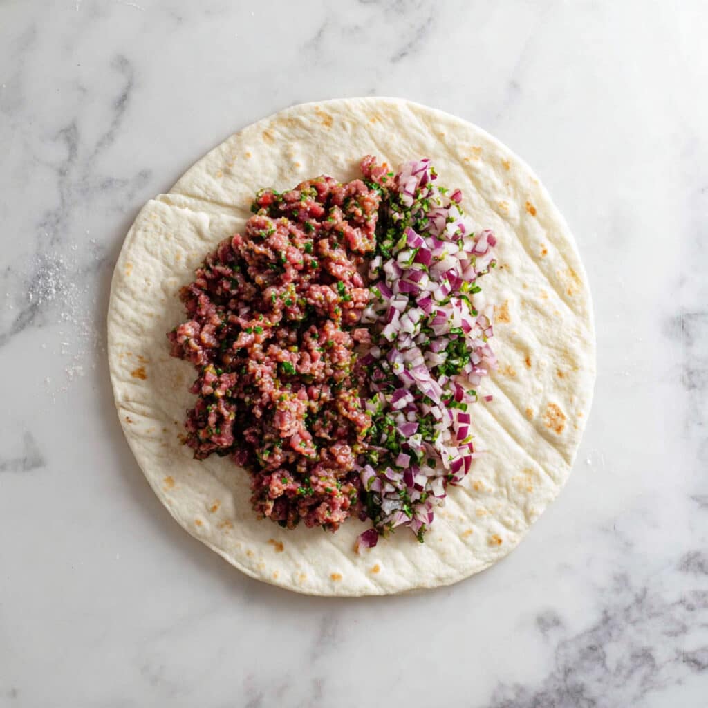 Ground Beef Rolls in Crispy Tortilla Cones | Delicious & Easy