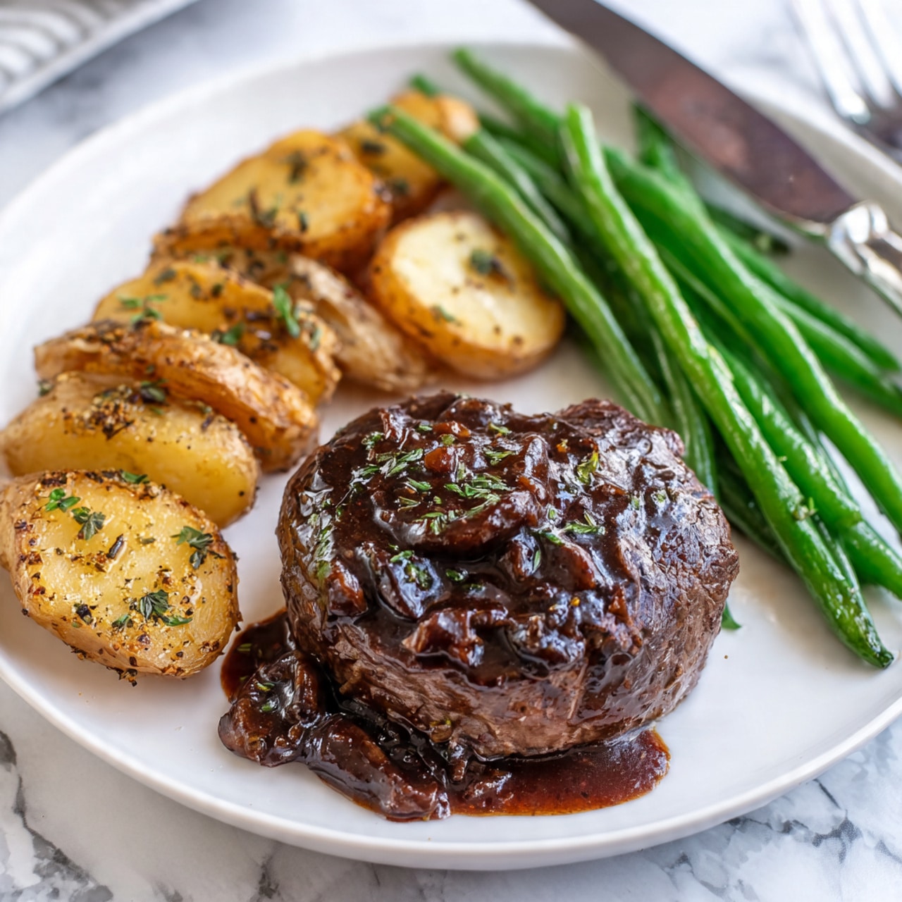 Filet Mignon with Mushroom Cabernet Sauce – Elegant Steak Recipe